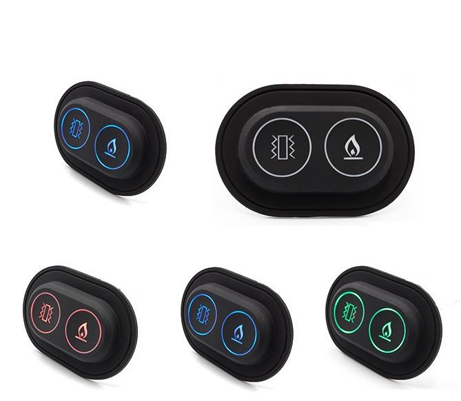 Laser Engraved Backlit Silicone Keypad Buttons 90 Shore A