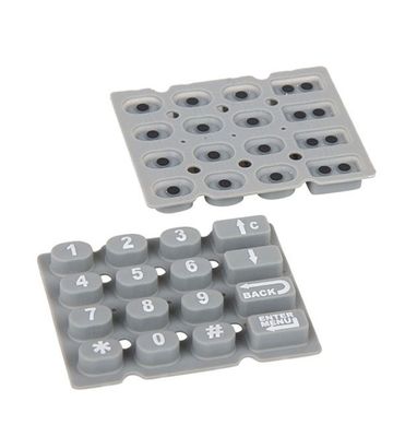 30 Shore A Pantone Color Silicone Switch Buttons For POS Terminals