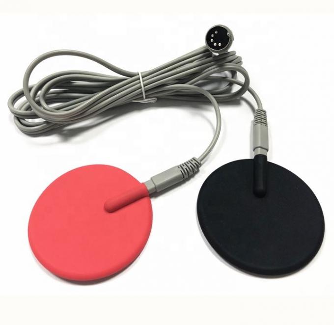 Medical Circular Conductive Silicone Rubber Electrodes